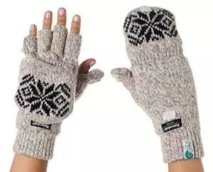 Thermal Insulation Wool Mittens Gloves naMetog