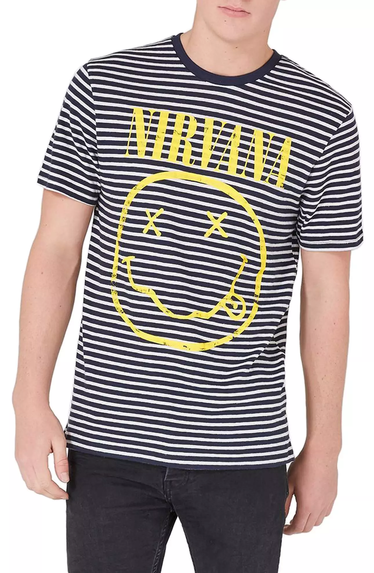 Topman Nirvana پټه Tee