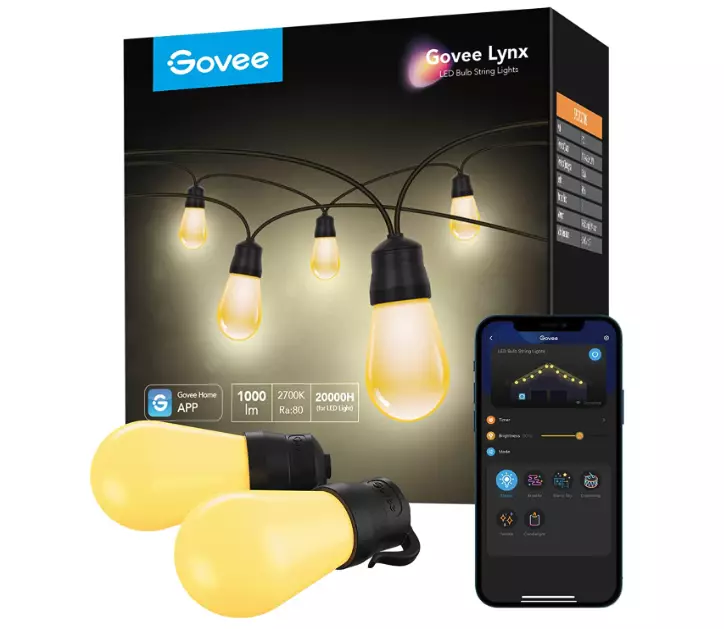 Govee Smart Bedroom String Lampu