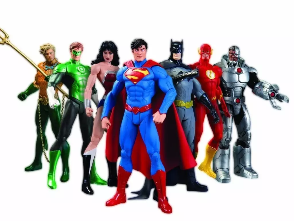 Justice league action figure set