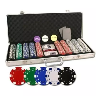 poker čips set casino party potrepštine kockanje noć