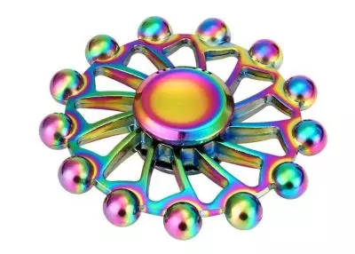 Rainbow fidget spinner amazon
