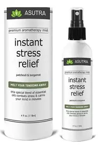 Välitön stressiä lievittävä spray