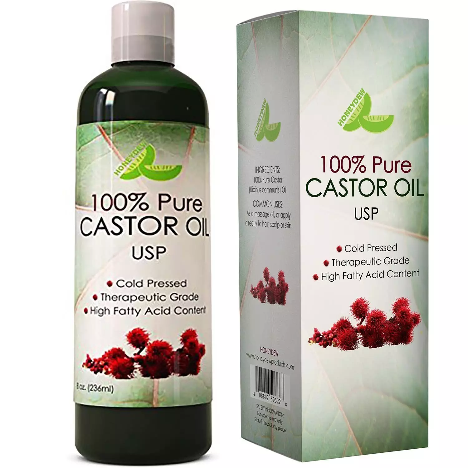 Honeydew Pure Grade Castor Oil