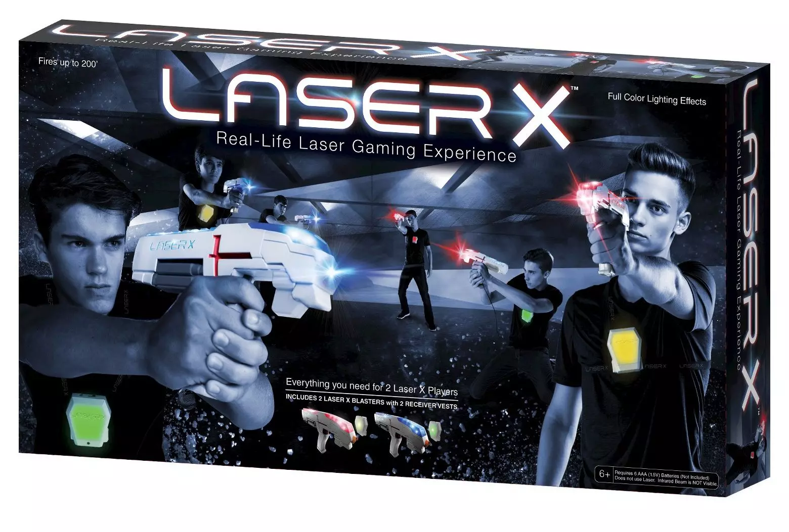 LASER X Two Player Laser Tag Gaming Set