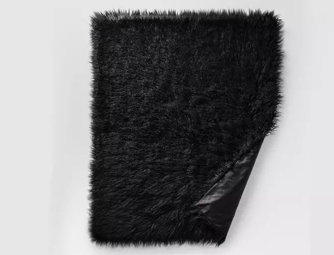 Mongola Faux-Fur Tapiŝo