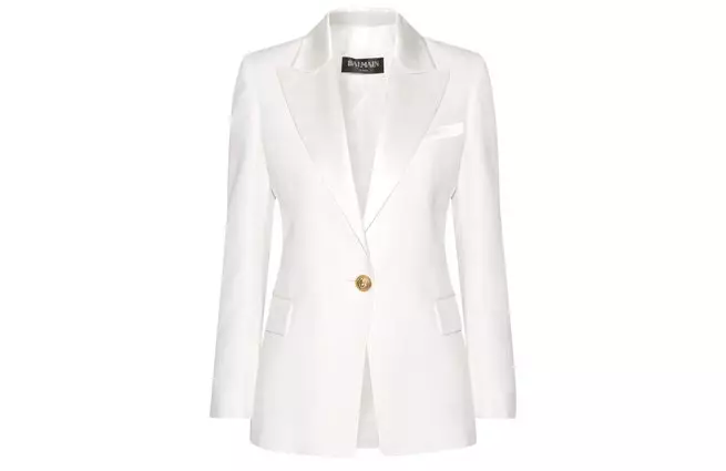 Balmain White Blazer