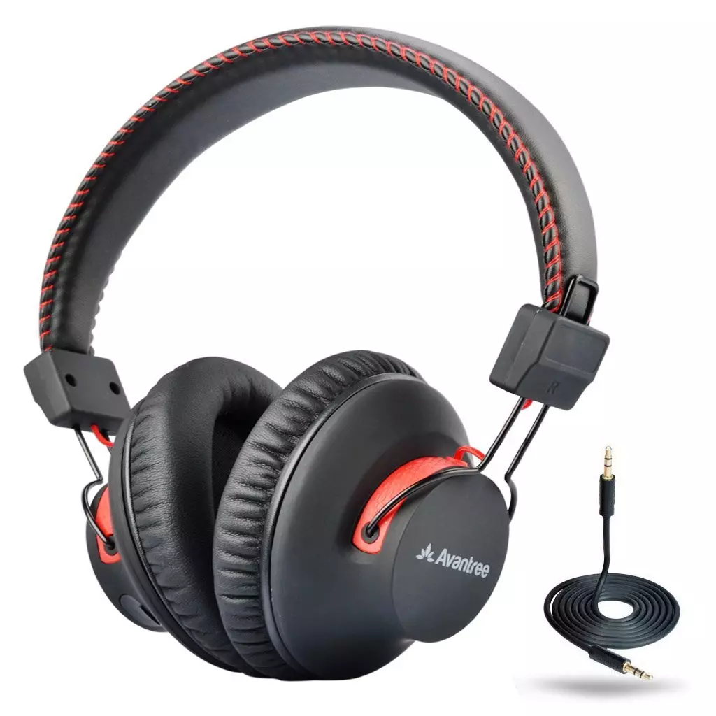 Avantree Wired Bluetooth Headphones