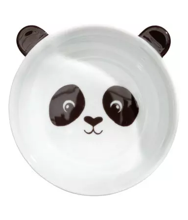 недорогой декор H&M Home online чаша с изображением панды