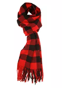 I-Women's Plaid Scarf Love Lakeside