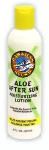 Lozione doposole hawaiana all'aloe