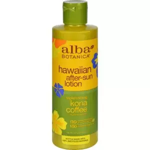 Alba Botanica Hawaiian Kona Coffee After sun Lotion