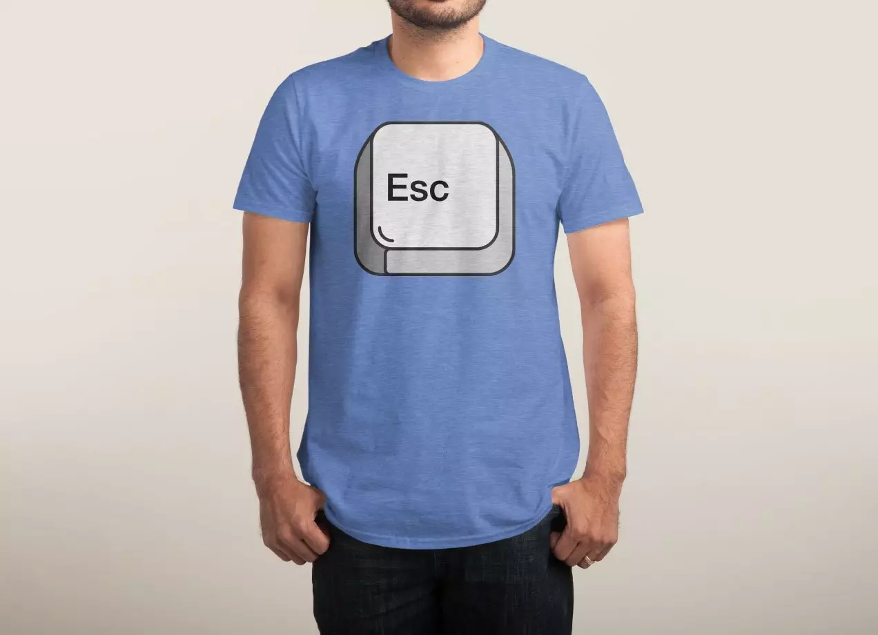 футболка с логотипом Esc