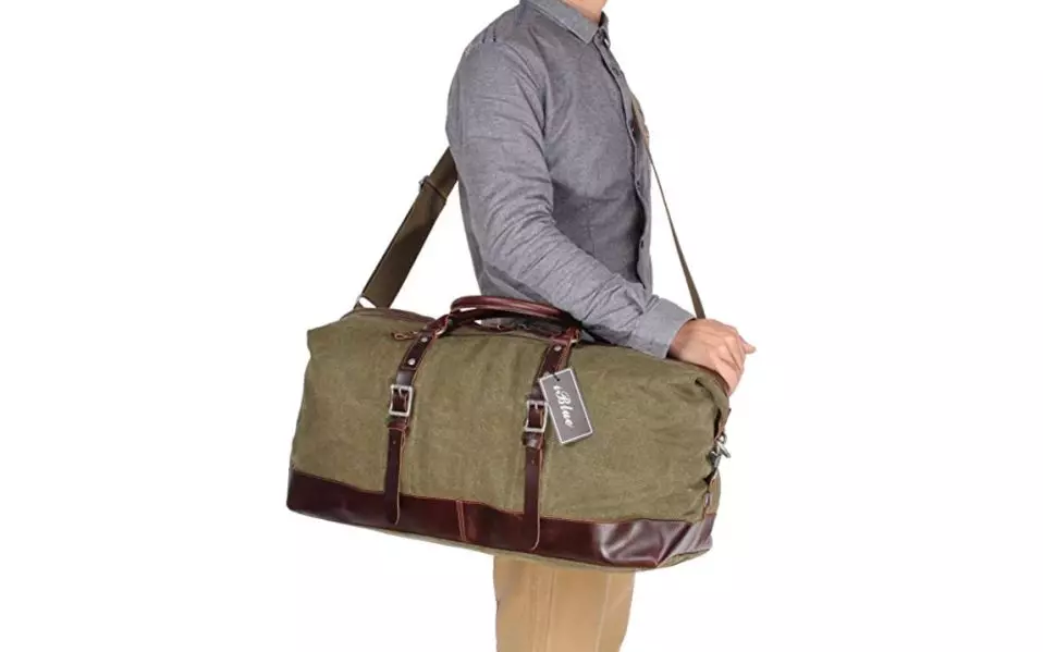 canvas carryon bag