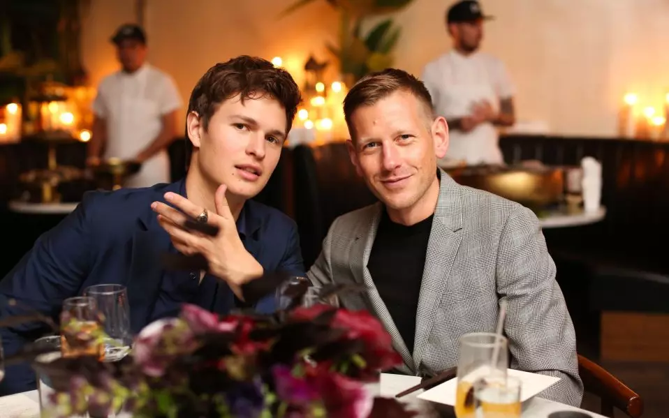 Ansel Elgort Paul Andrew