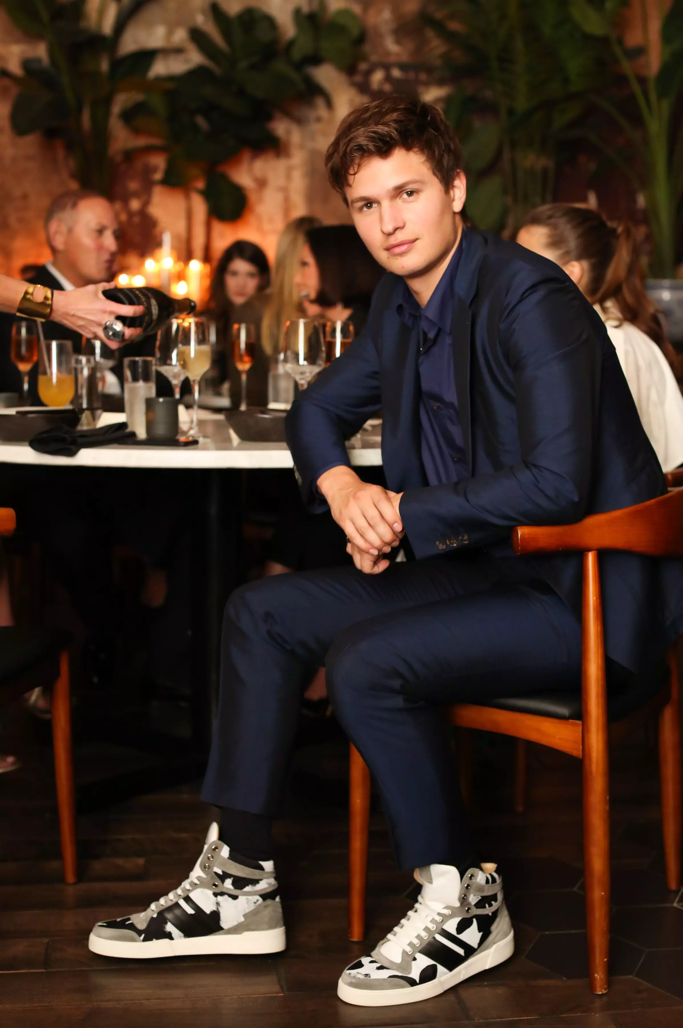 Ansel Elgort Paul Andrew