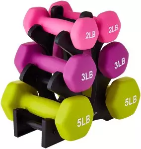 Dumbbell سیٹ Amazonbasics