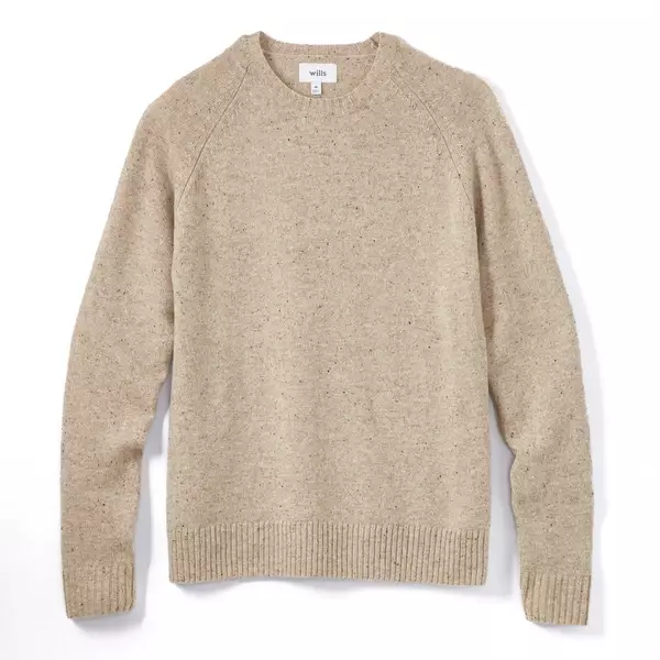 Wills Speckled Merino Crewneck