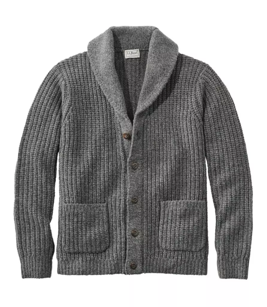 L.L.Bean Classic Ragg lenn mouton cardigan chanday