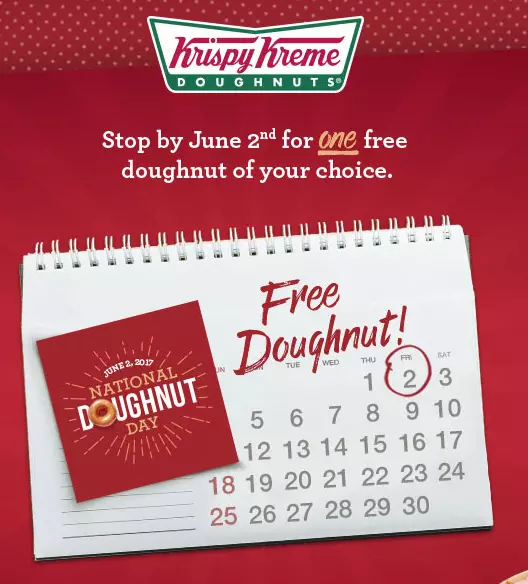 Unsaon Pagkuhag Libreng Donuts sa National Donut Day 13016_2