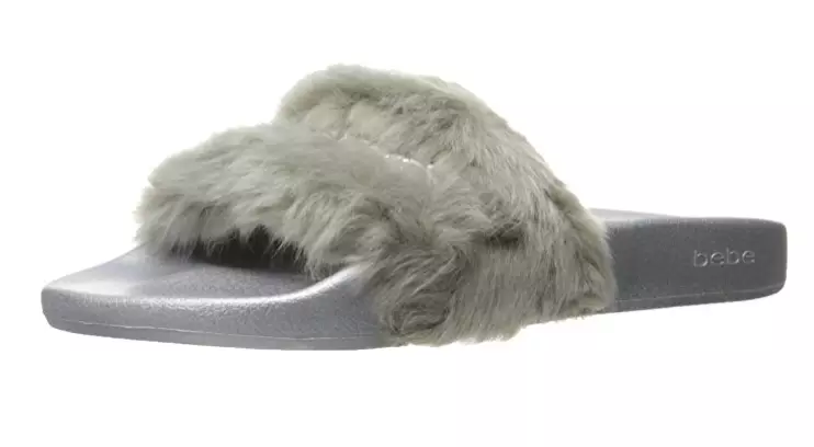 Fur Slide Shoes Bebe