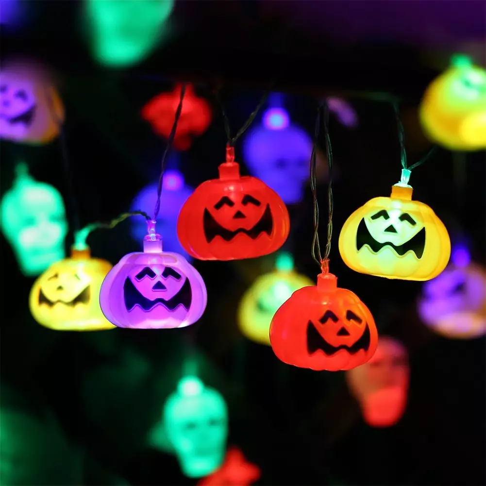 cadena de llums de Halloween