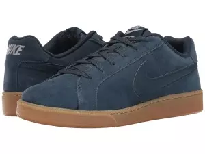 nike court royale blou suede