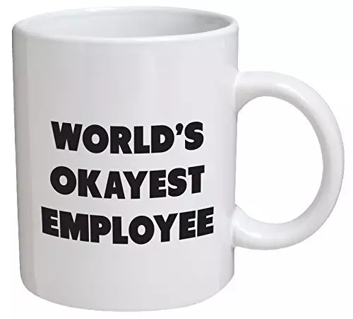 Caneca de café de funcionário mais legal do mundo