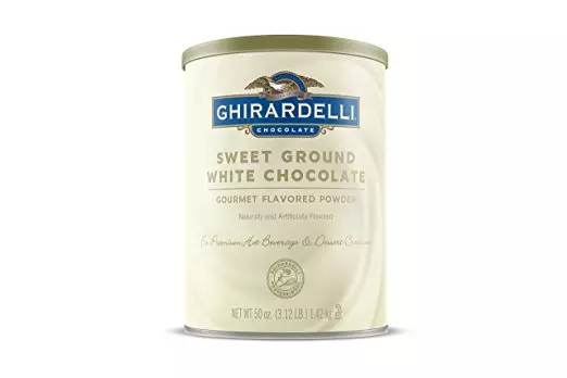 Nunua mchanganyiko wa kinywaji cha unga cha Ghirardelli mtandaoni kwa Siku ya Kitaifa ya Chokoleti Nyeupe