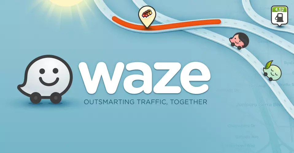 aplicativo de navegação waze
