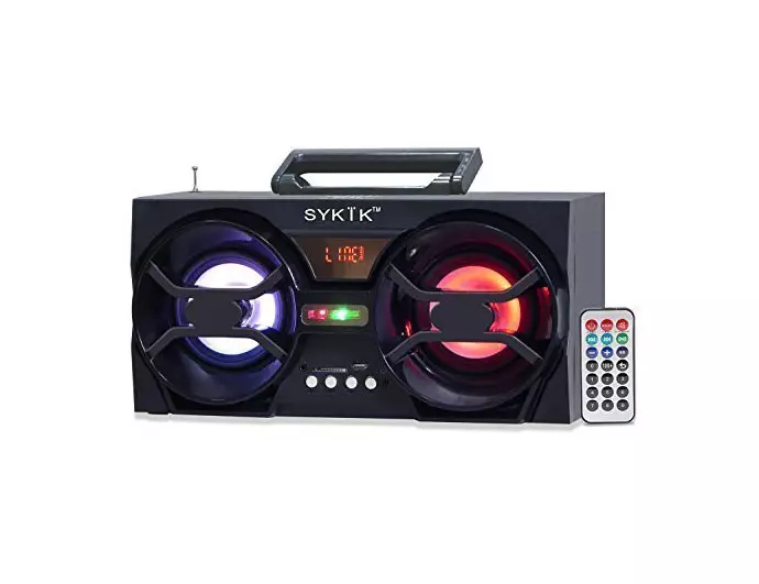 bluetooth boombox wireless rechargeable radio sd/usb