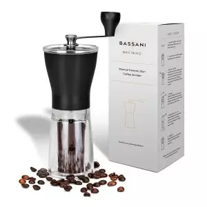 Fitotoana kafe seramika Burr manual