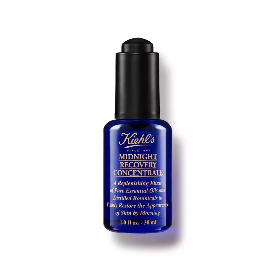 Kiehl's Midnight Recovery Concentrate Face Oil; bestu andlitsolíur