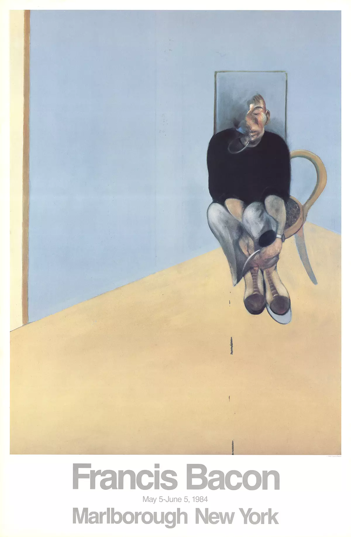 Francis Bacon Sittende Man