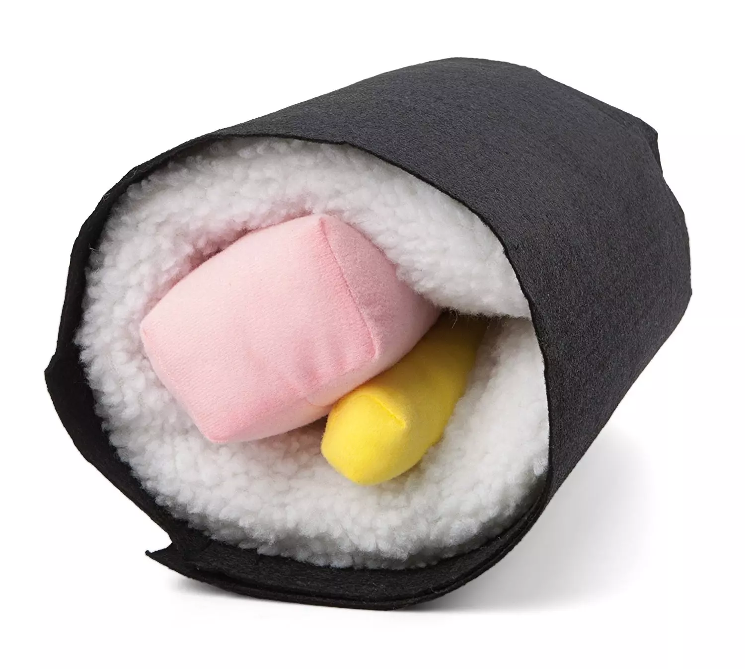 Плюшена играчка суши, ръчно навито риба тон