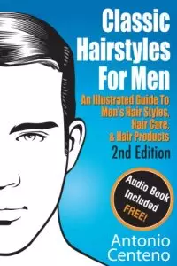 Libro de peinados clásicos para hombres.
