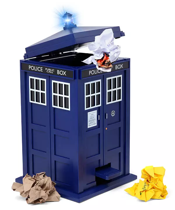 Caixote de lixo de Doctor Who Tardis