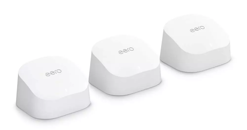 Amazon eero Wi-Fi 6 süsteem koos Zigbee Smart Home Hubiga