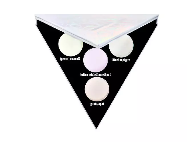 Kat Von D Setsebi Liholo Tsa Holographic Palette