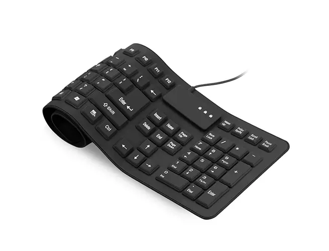 teclado de silicona