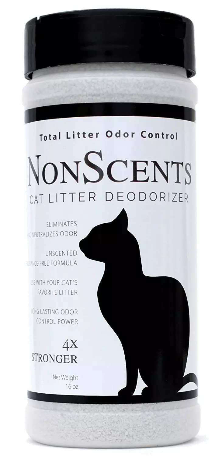 Desodorizador de areia para gatos sem cheiro