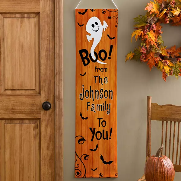 Zokongoletsera za Halloween Njira 13 zosinthira makonda anu a ghost banner m'nyumba