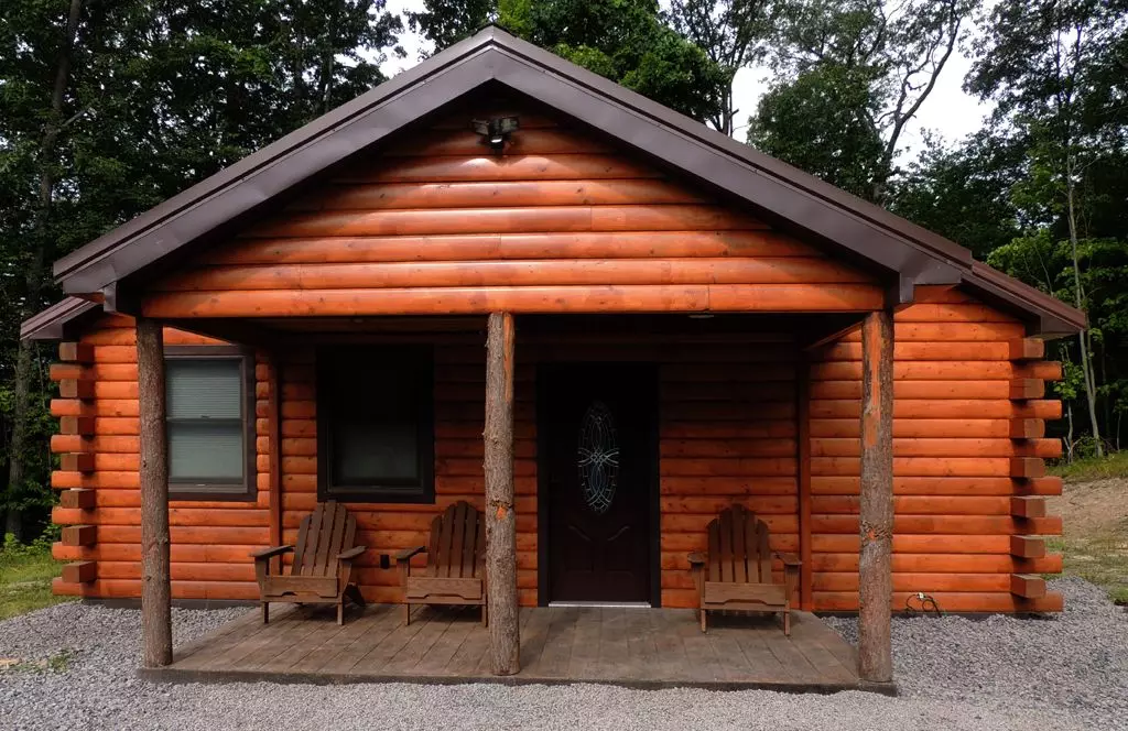 Rustic Log Cabin Retreat, Cayuga Wine Trail, Dogs Welcome, Open Year-Round
