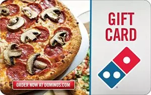 Dominos Pizza kinkekaardid – kohaletoimetamine e-posti teel