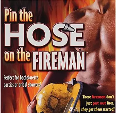 Pin The Hose on The Fireman Game