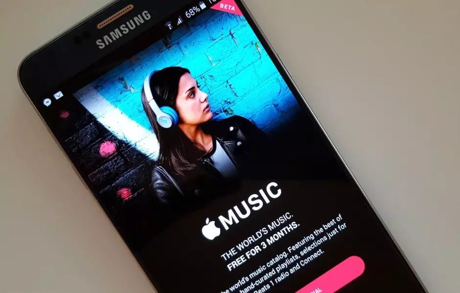 Apple Music vir Android word nuut