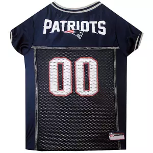 Tricou cu plasă pentru animale de companie New England Patriots NFL