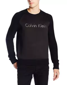 Neoprene logo sweatshirt foar manlju Calvin Klein