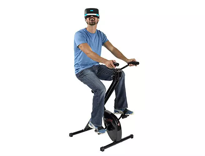 Bicicleta de exerciții în realitate virtuală VirZOOM și