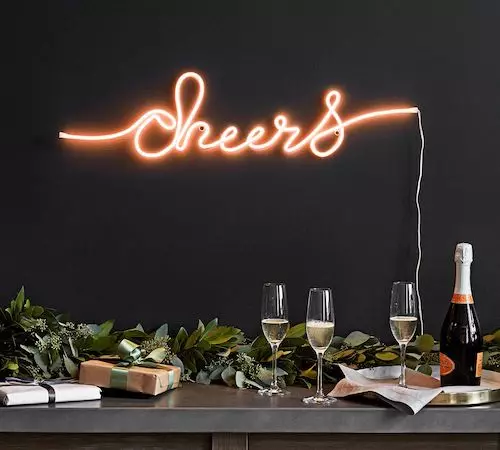 Light Up Cheers Sign